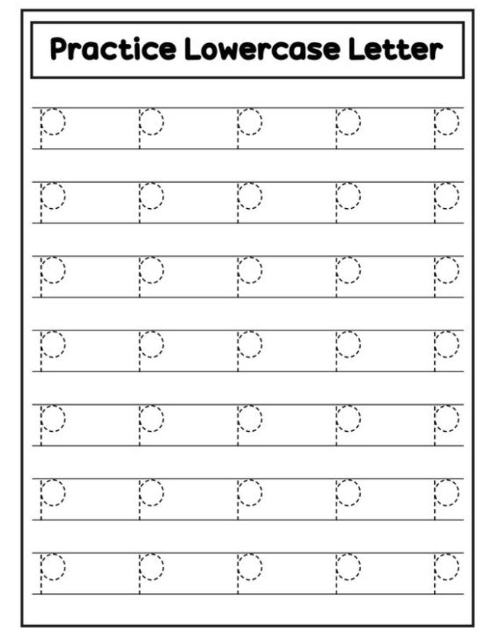 Letter P Coloring Pages (Free Printable PDF)