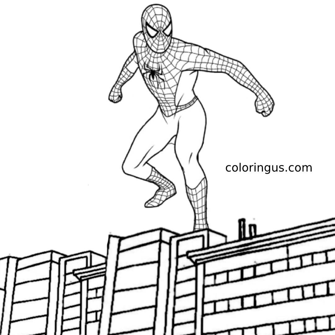 Spiderman Coloring Pages Free Printable PDF Spiderman Coloring Pages Free Printable PDF