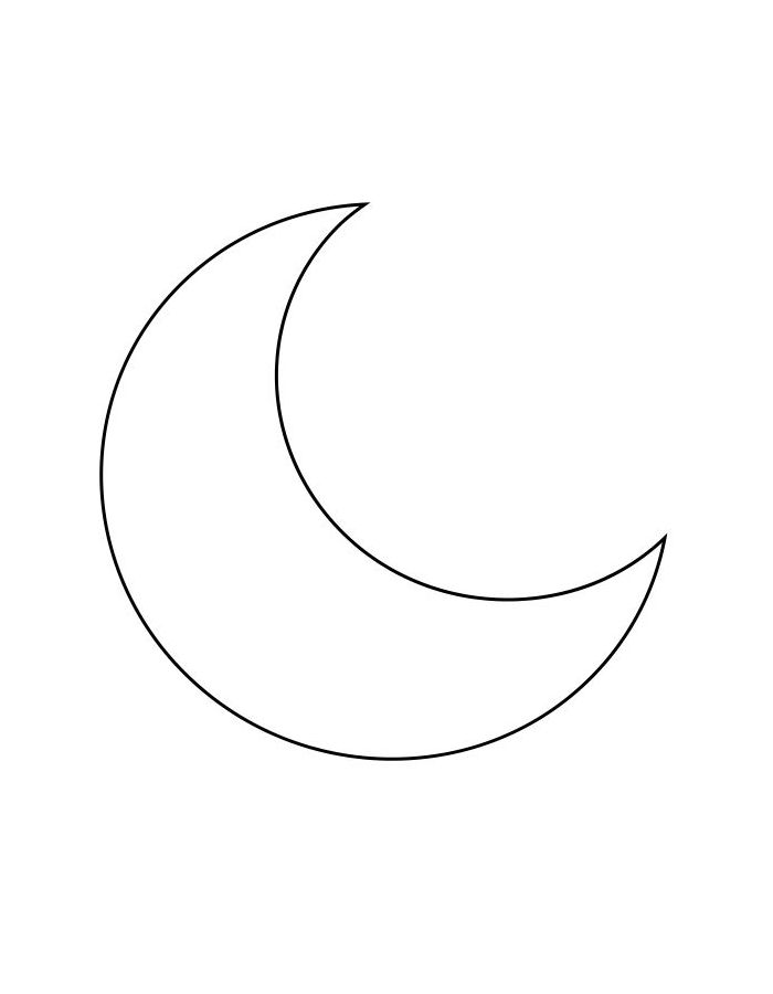 Moon Coloring Pages (Free Printable PDF)