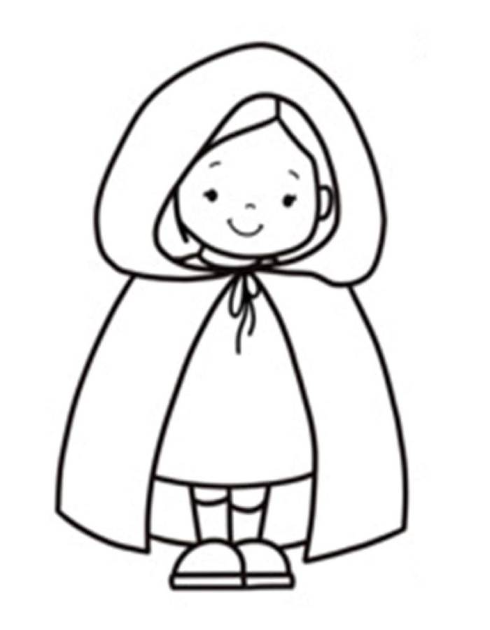 Little Red Riding Hood Coloring Pages (Free Printable PDF)