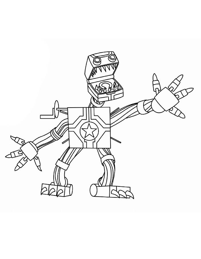 Robot Coloring Pages (Free Printable PDF) Robot Coloring Pages (Free Printable PDF)